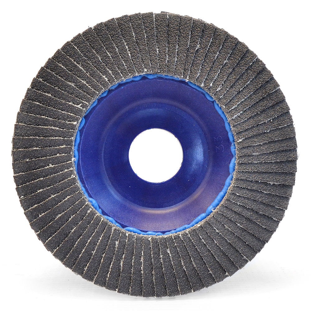Disco Flap Laminado - Piedra y Vidrio - 4,5'' - Grano 60 - Poliflex ...