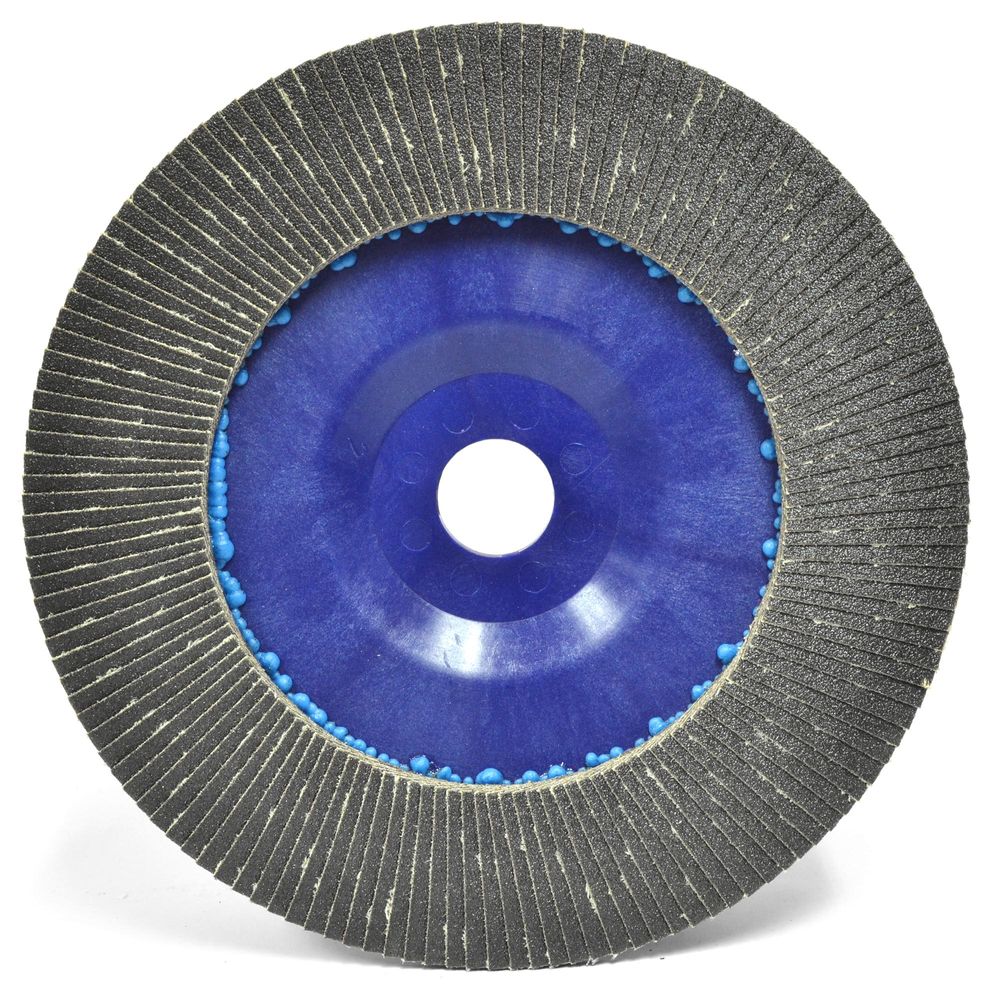 Disco Flap Laminado - Piedra y Vidrio - 7'' - Grano 100 - Poliflex ...