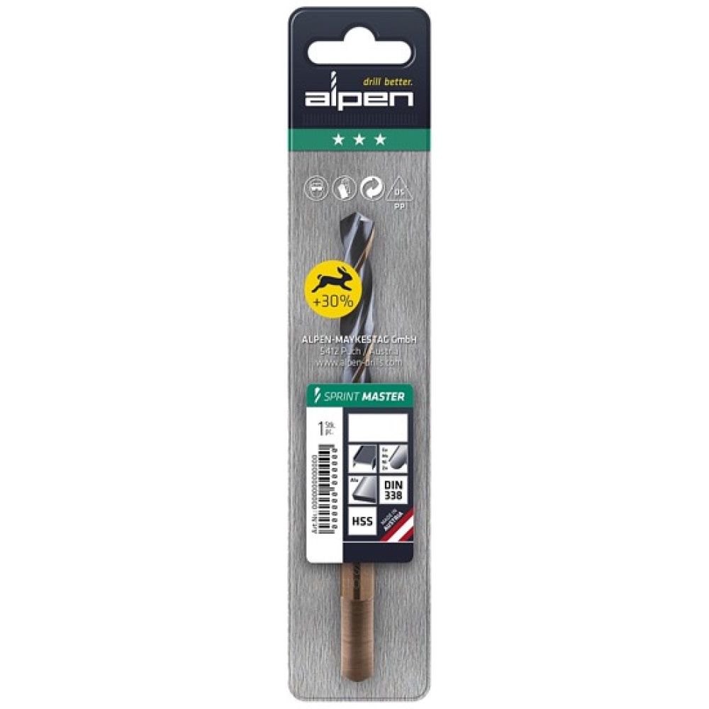 Brocas Metal y Acero - 16 mm - Toma Reducida 9,5x30 mm - Sprint Master ...