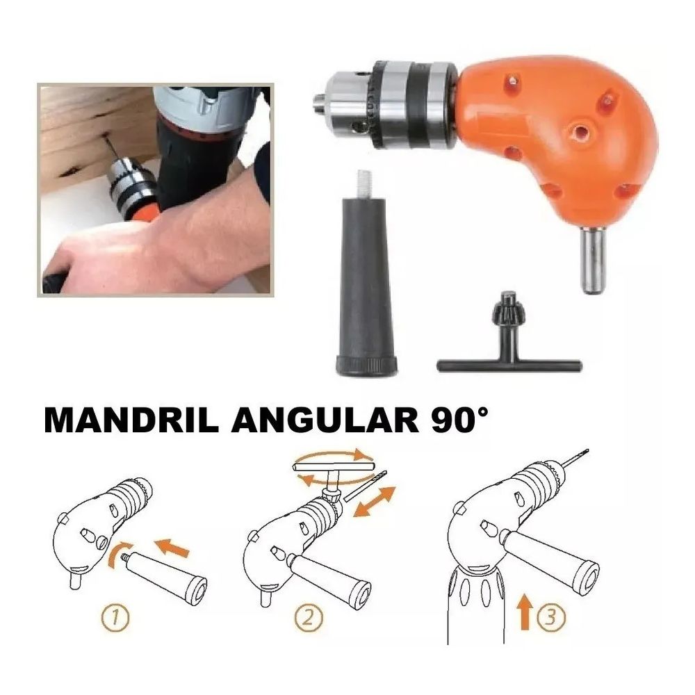 Mandril angular 90 grados - isesacl